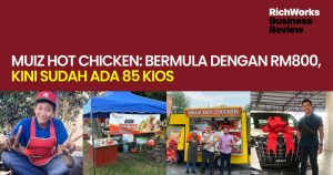 Muiz Hot Chicken: Bermula Dengan RM800, Kini Sudah Ada 85 Kios - RichWorks